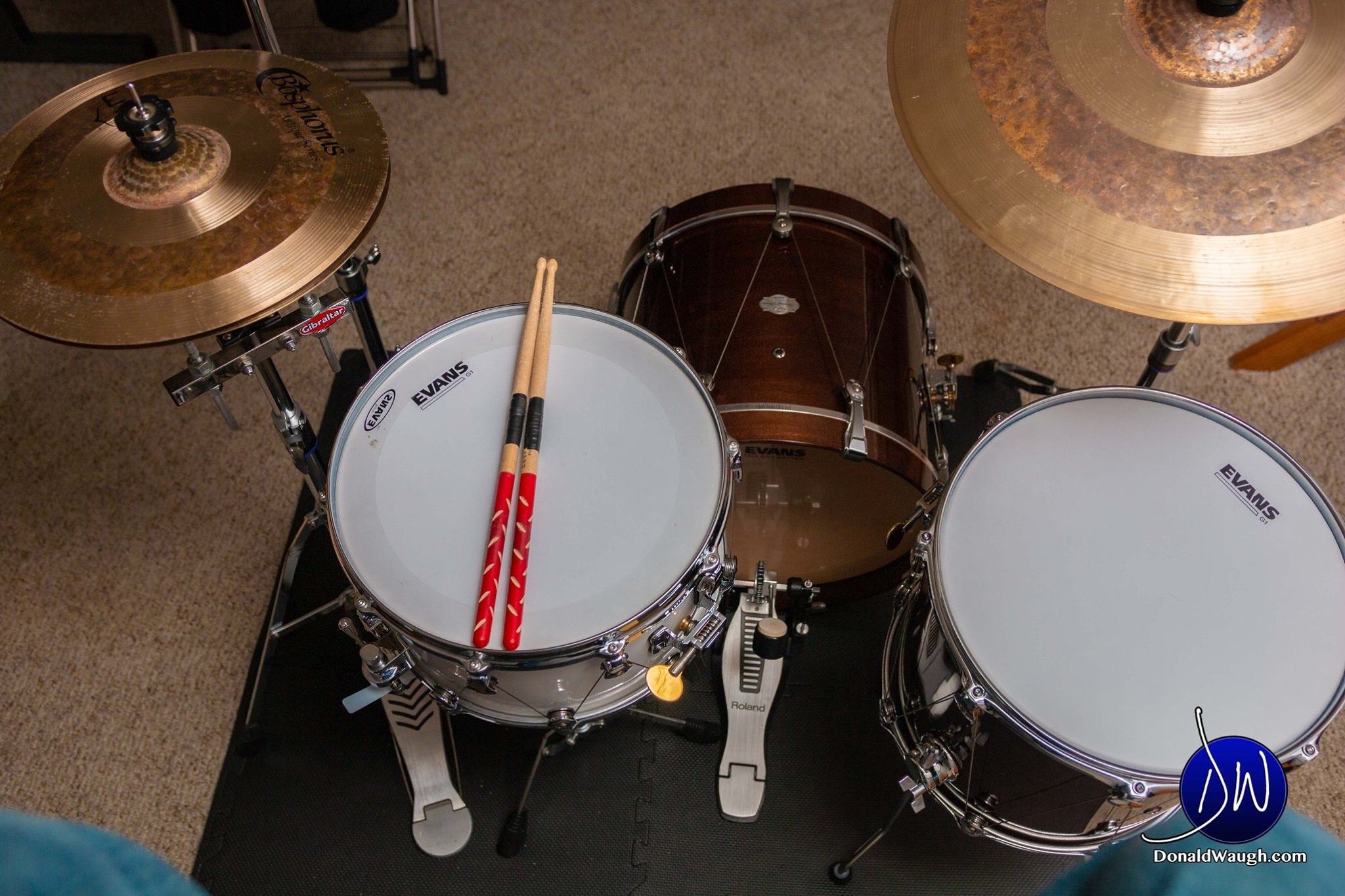 Tuning drums with ONE knob? – Donald Waugh
